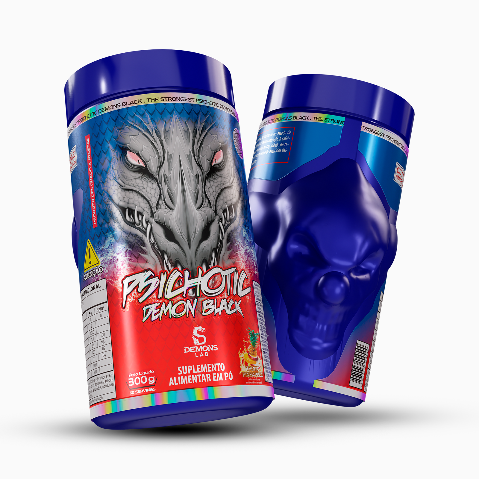 Pré Treino - Psichotic Demon Black - Demons Lab – LOJA OFICIAL DEMONS LAB