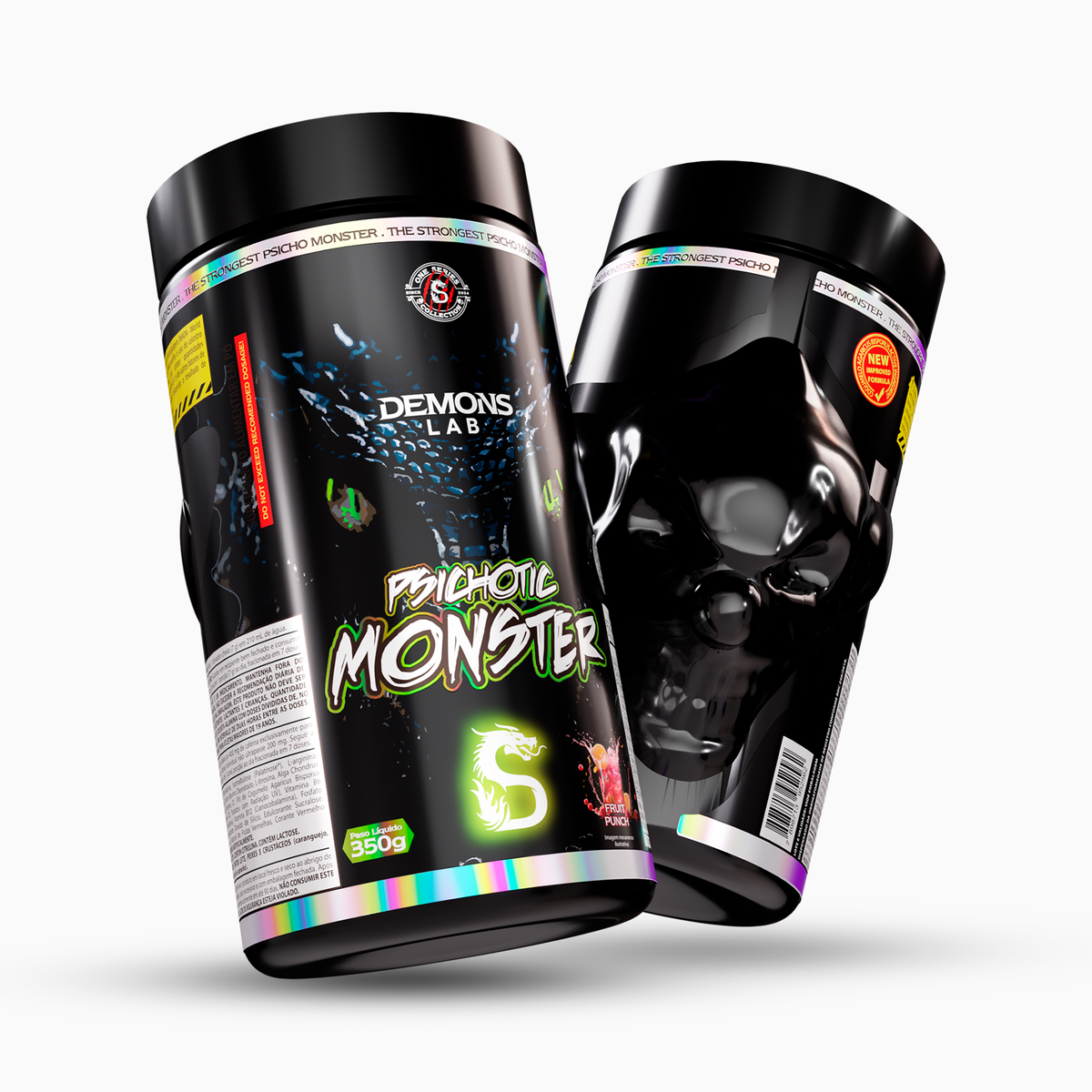 Pré Treino - Psichotic Monster - Demons Lab – LOJA OFICIAL DEMONS LAB