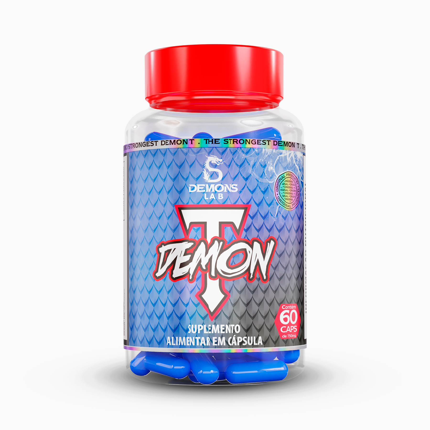 Pré-Hormonal - Demon T 60 caps - Demons Lab – LOJA OFICIAL DEMONS LAB